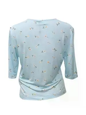Sportmax Flower-print T-shirt