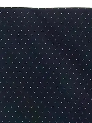 BOSS One Silk Pocket Square With Printed Pattern - Blue