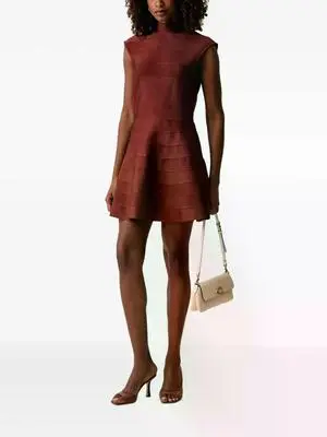 Retrofete Delyth Mini Dress - Brown
