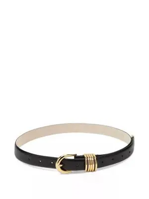 DEHANCHE Hollyhock Buckled Belt - Black