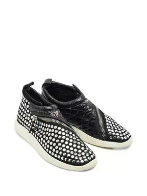 GIUSEPPE ZANOTTI Eve Stud-embellished Sneakers