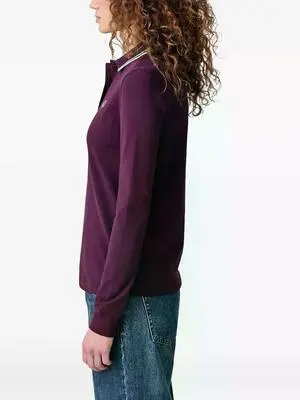 Fred Perry Long-sleeve Cotton Polo Top