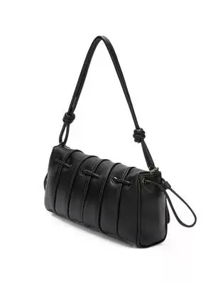 Karl Lagerfeld Piping Shoulder Bag - Black