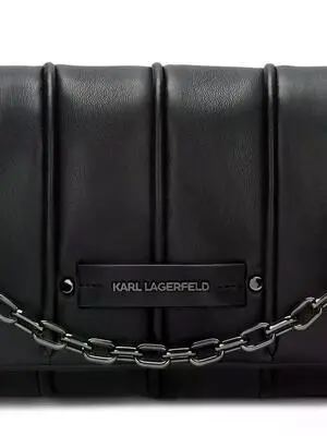 Karl Lagerfeld Piping Shoulder Bag