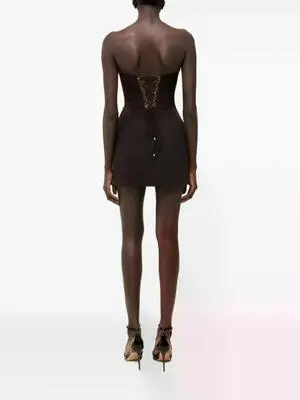 NISSA Structured Corset Mini Dress