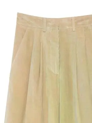 PT TORINO Pleated Corduroy Trousers