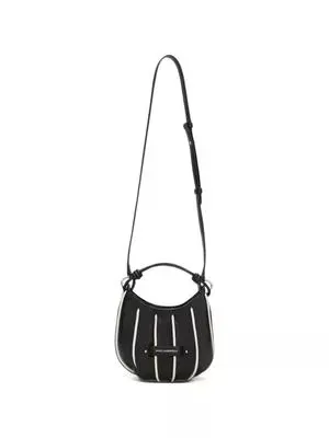Karl Lagerfeld K/axis Striped Tote Bag - Black