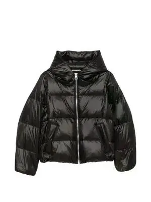 Marc O'polo Quilted Hooded Jacket - Black