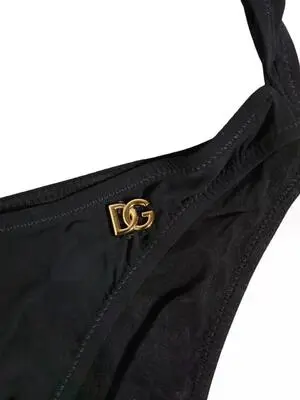 Dolce & Gabbana Cut-out Logo-plaque Swimsuit