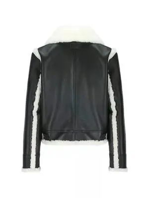 Loewe Jacket In Shearling - Black