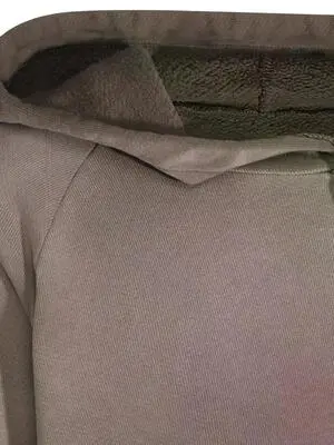 MAISON MARGIELA Drawstring-hood Raglan-sleeve Hoodie - Brown