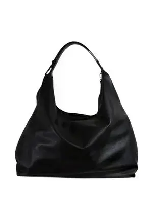 GHERARDINI Amazzonia Leather Shoulder Bag - Black