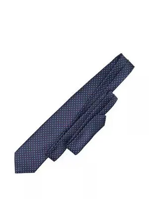 ELIZABETTA Seville Silk Tie - Blue