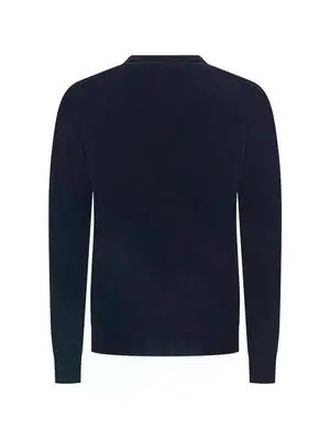 CUSTOMER LOVERS Crew-neck Ribbed-trim Sweater