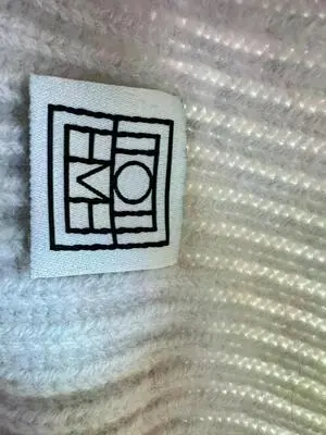 TOTEME Zip-neck Ribbed Sweater