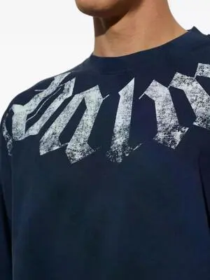Palm Angels Big Neck Logo Loose T-shirtr