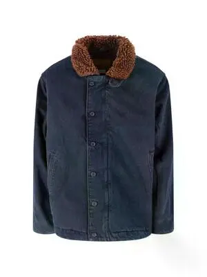 LEVI'S Deck Borg-collar Denim Jacket - Blue