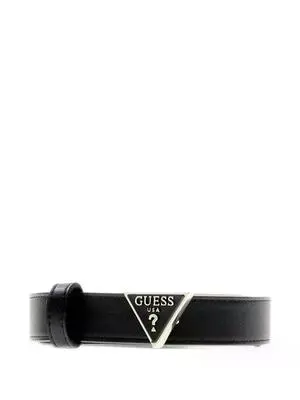 Guess Triangle Logo Belt - Black
