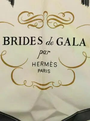 Hermès 20th Century Brides De Gala Silk Scarf 90 Scarves