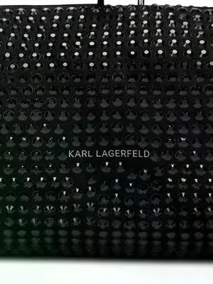 Karl Lagerfeld K/bisous Rhinestone Crossbody Bag
