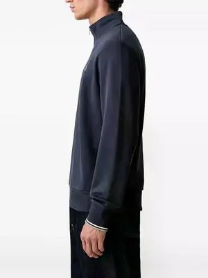 Fred Perry Half-zip Logo-embroidered Sweatshirt