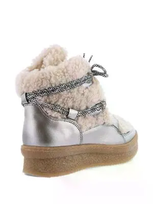 TORAL SHOES Gstaad Shearling-panel Boots