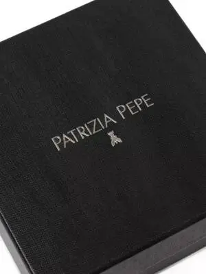 Patrizia Pepe Fly-plaque Pebbled Leather Belt