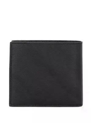 Fendi Ff Full-grain Leather Bi-fold Wallet