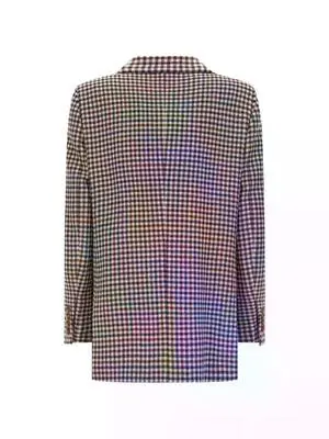BLAZÉ MILANO Check Double-breasted Blazer