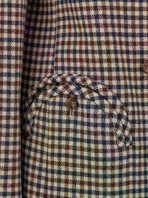 BLAZÉ MILANO Check Double-breasted Blazer