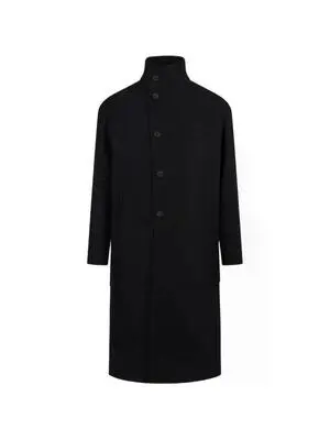 HEVO High-neck Single-breasted Coat