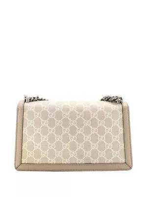 Gucci Dionysus Bag Gg Coated Canvas With Leather Small Shoulder Bag
