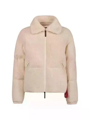 AFTER/LABEL Vostok Tweed Padded Jacket - Neutrals