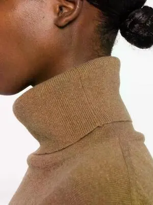 Laboratorio Capri Roll-neck Drop-shoulder Sweater