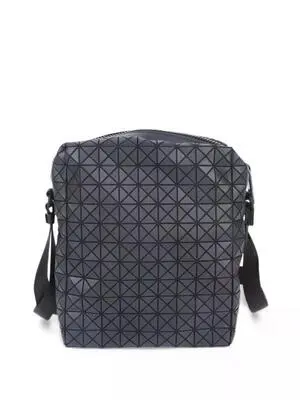 Issey Miyake Geometric-panel Shoulder Bag - Black