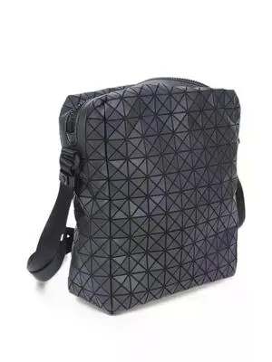 Issey Miyake Geometric-panel Shoulder Bag - Black