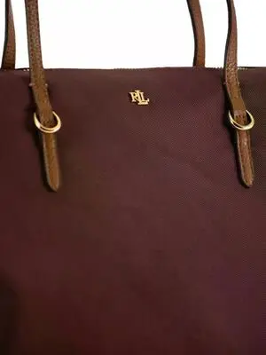 Ralph Lauren Large Keaton Logo-plaque Tote Bag