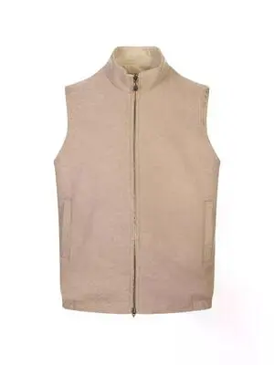 Kiton Reversible Zip-fastening Vest