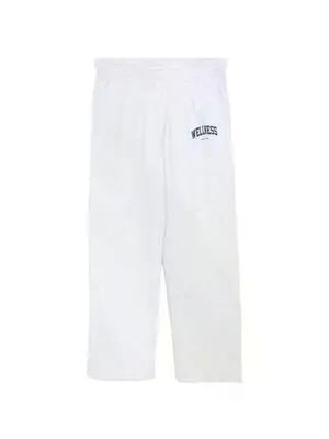 Sporty & Rich Wellness Logo-print Track Pants - Grey