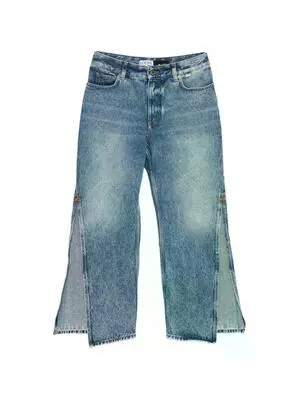 Loewe Trousers In Denim - Blue