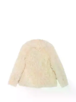 BLANCHA Shearling Notch-lapel Jacket