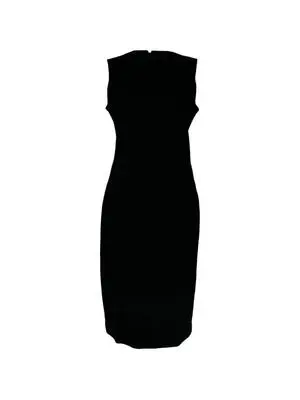 Theory Eano Sleeveless Midi Dress - Black