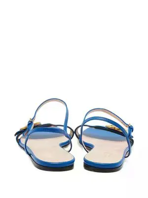 Gucci Gg Marmont Ankle Strap Sandals