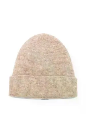 Barena Venezia Ribbed-knit Beanie Hat Neutrals
