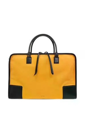 Loewe Amazona 180 Duffle In Nubuck - Orange
