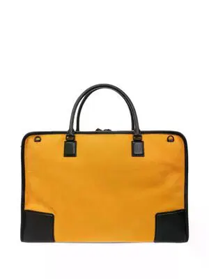 Loewe Amazona 180 Duffle In Nubuck - Orange