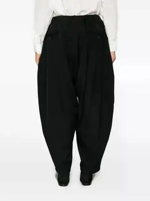 Yohji Yamamoto Gabardine Draped Trousers