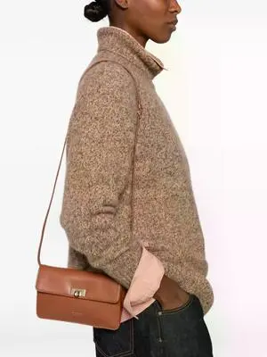 FERRAGAMO Harley Leather Shoulder Bag