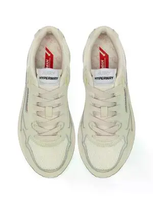 AUTRY Hyperway Sneakers In Whisper White Napa Leather And Mesh