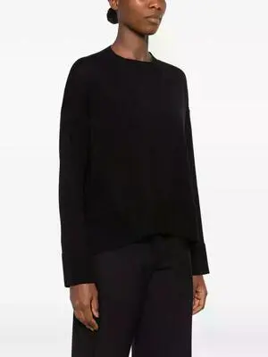 Laboratorio Capri Fine-knit Drop-shoulder Top